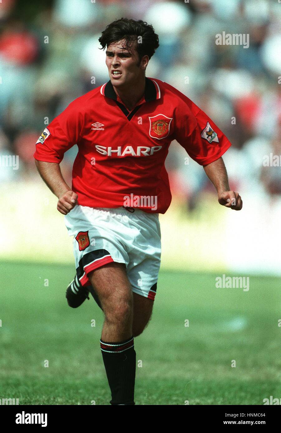 BEN THORNLEY MANCHESTER UNITED FC 15 August 1995 Stock Photo - Alamy