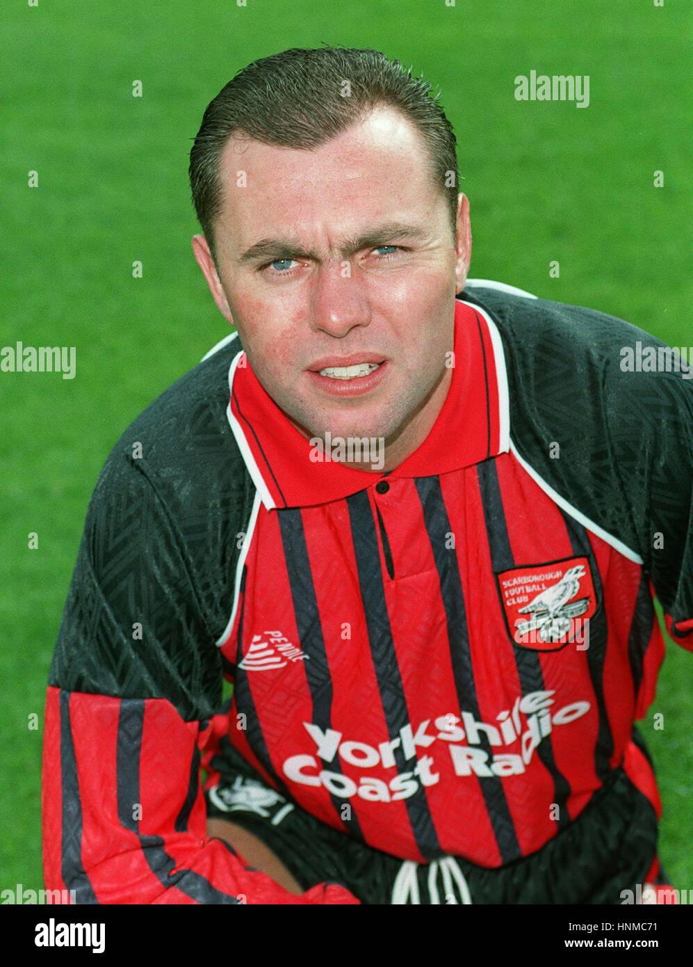 STEWART HICKS SCARBOROUGH FC 16 August 1995 Stock Photo - Alamy