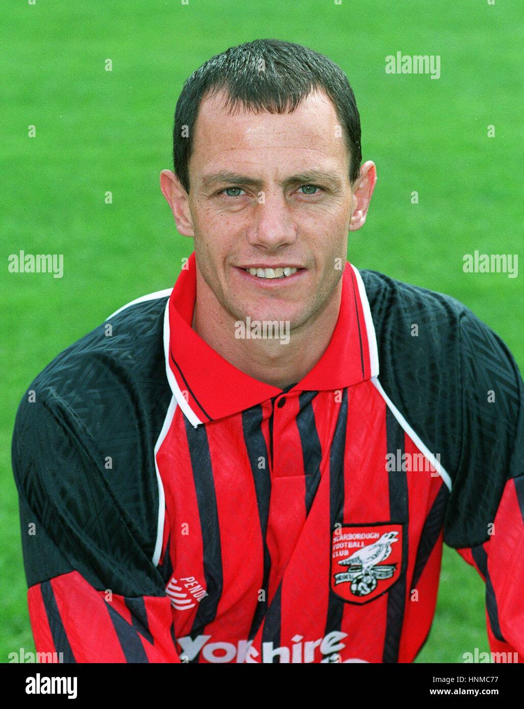 STEVE CHARLES SCARBOROUGH FC 16 August 1995 Stock Photo - Alamy