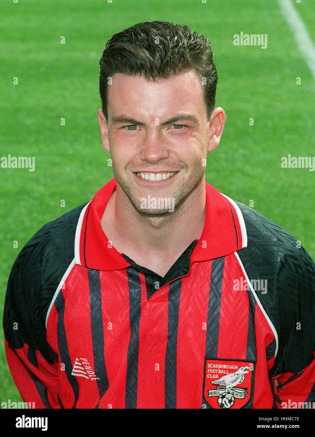 RICHARD LUCAS SCARBOROUGH FC 16 August 1995 Stock Photo - Alamy