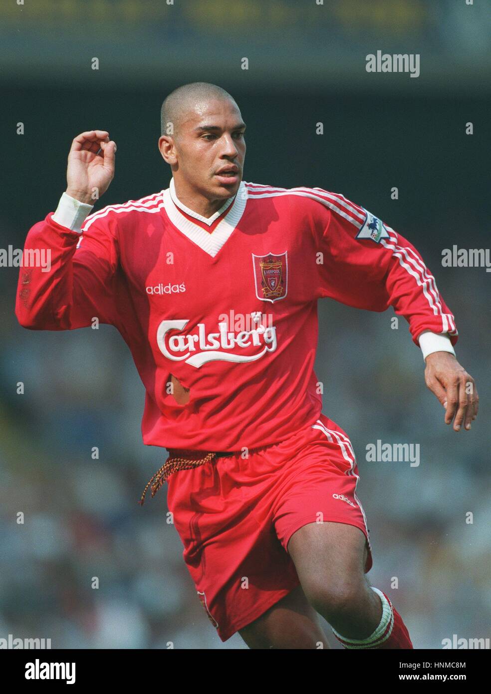 STAN COLLYMORE LIVERPOOL FC 21 August 1995 Stock Photo - Alamy