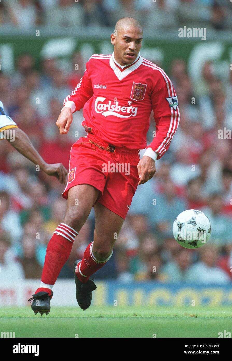 STAN COLLYMORE LIVERPOOL FC 21 August 1995 Stock Photo - Alamy