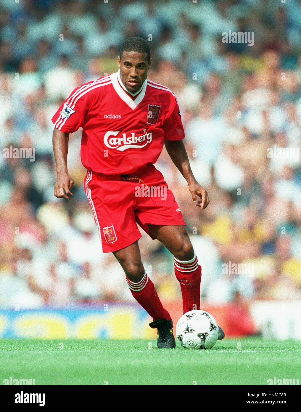 JOHN BARNES LIVERPOOL FC 21 August 1995 Stock Photo - Alamy