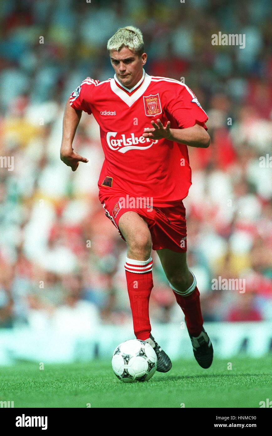 DOMINIC MATTEO LIVERPOOL FC 21 August 1995 Stock Photo - Alamy