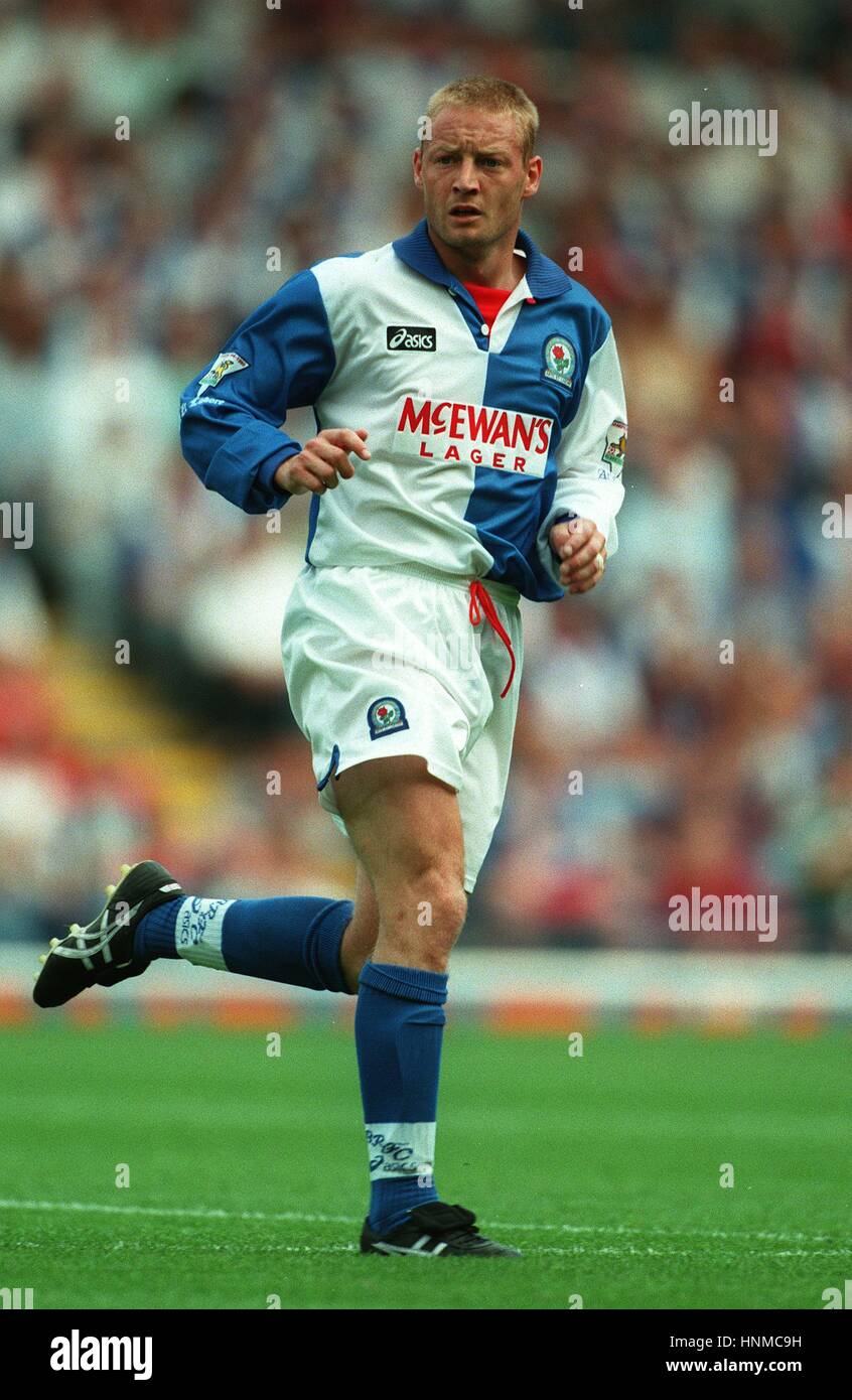 DAVID BATTY BLACKBURN ROVERS FC 21 August 1995 Stock Photo - Alamy
