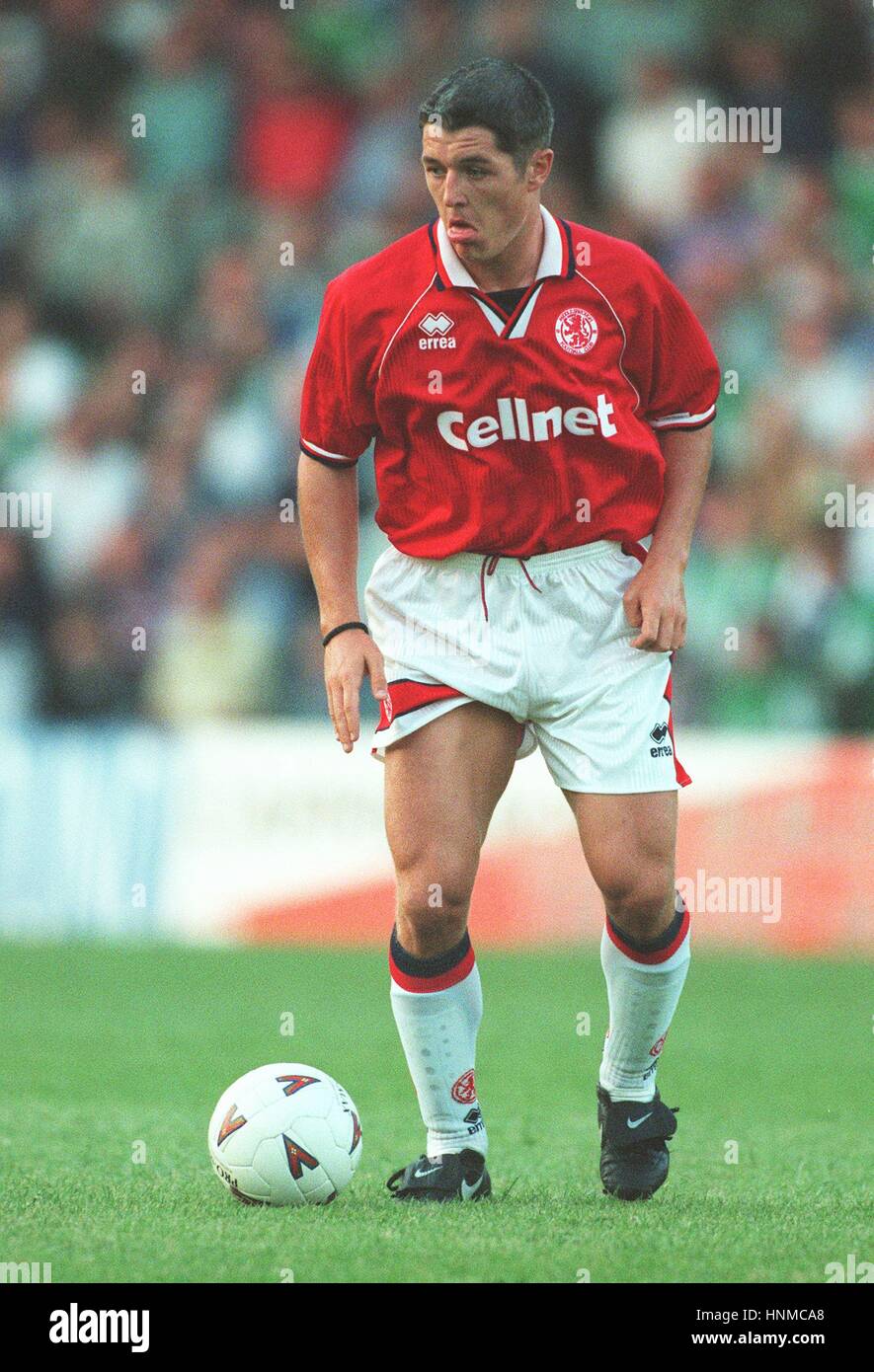 GRAHAM KAVANAGH MIDDLESBROUGH FC 21 August 1995 Stock Photo - Alamy