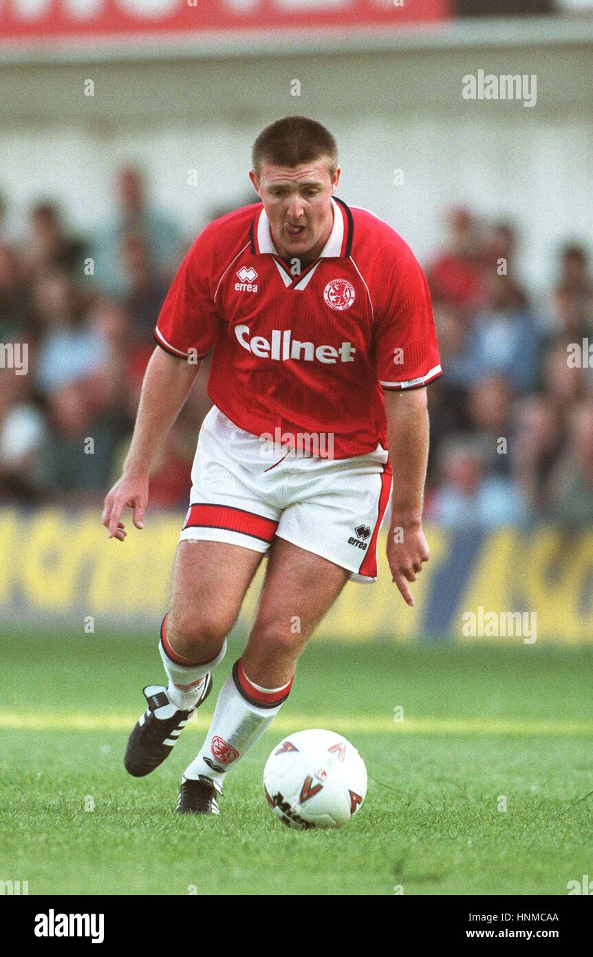 JAMIE POLLOCK MIDDLESBROUGH FC 21 August 1995 Stock Photo - Alamy
