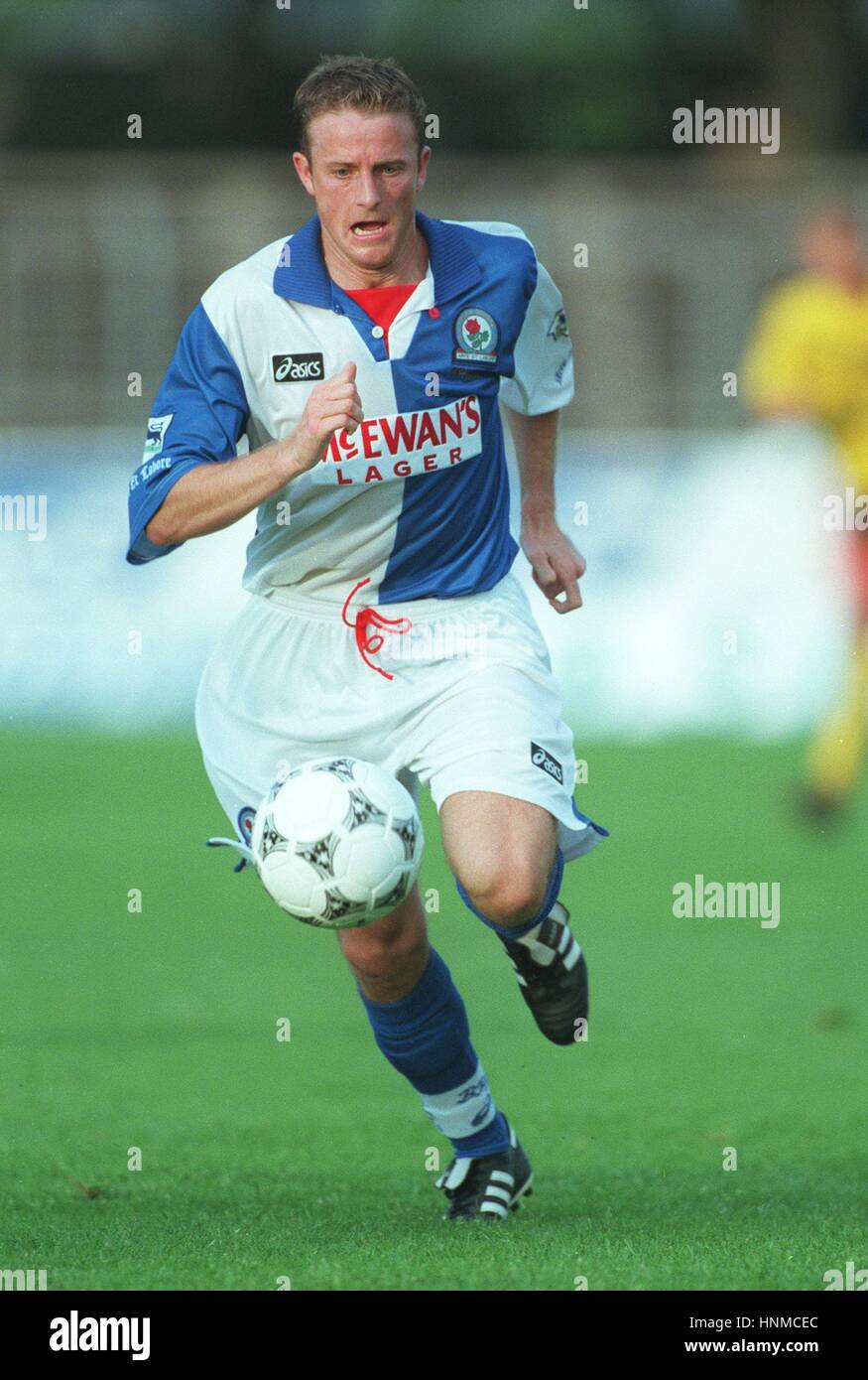 KEVIN GALLACHER BLACKBURN ROVERS FC 29 August 1995 Stock Photo - Alamy