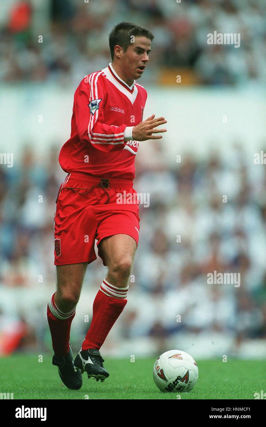 JAMIE REDKNAPP LIVERPOOL FC 29 August 1995 Stock Photo - Alamy
