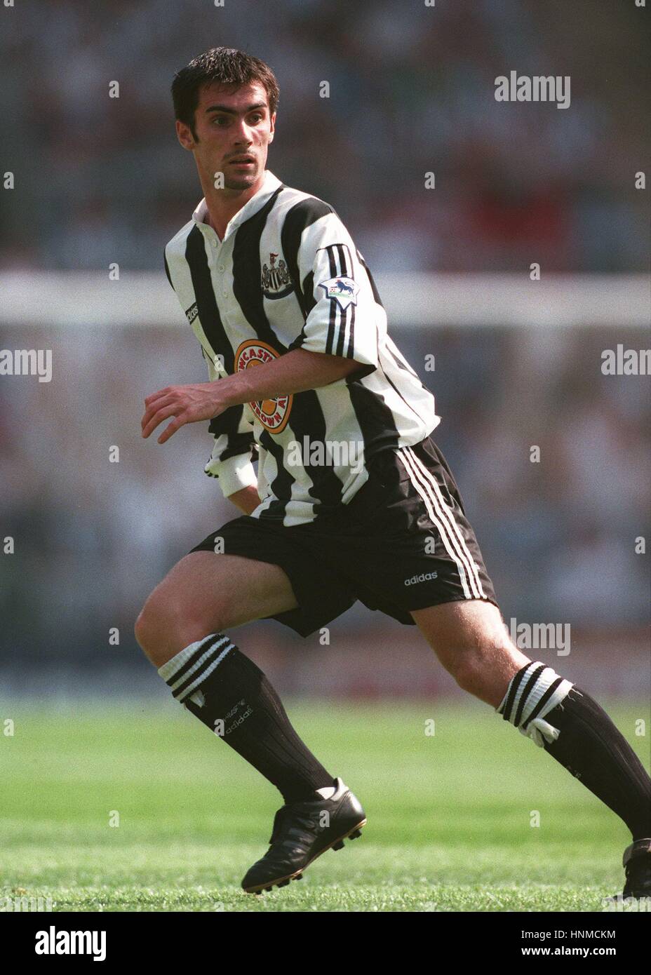 KEITH GILLESPIE NEWCASTLE UNITED FC 05 September 1995 Stock Photo - Alamy