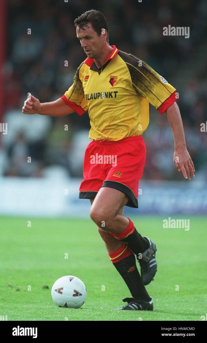 COLIN FOSTER WATFORD FC 06 September 1995 Stock Photo - Alamy