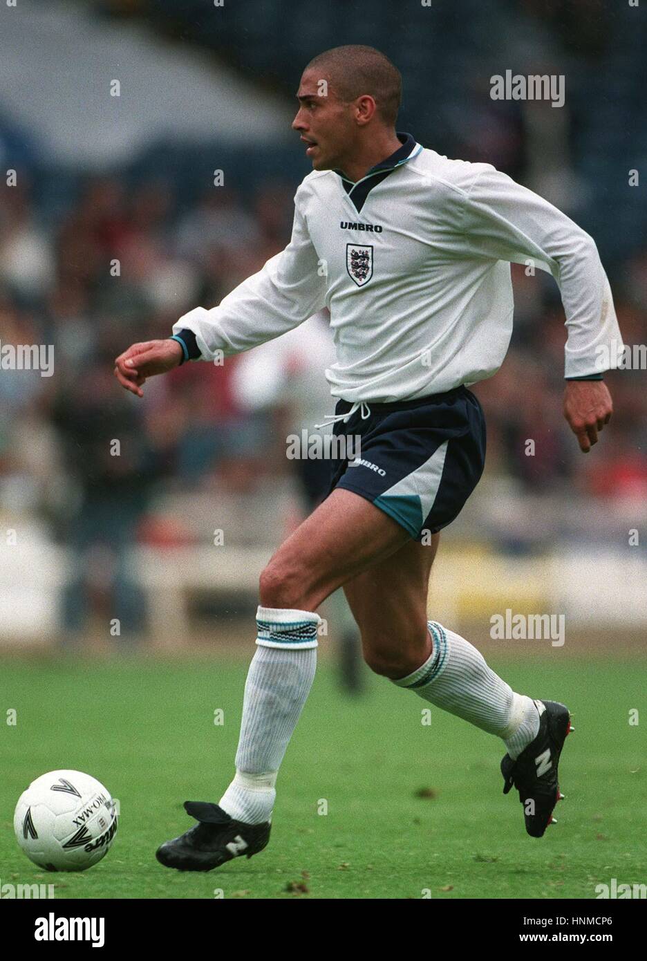 STAN COLLYMORE ENGLAND & LIVERPOOL 08 July 1995 Stock Photo - Alamy