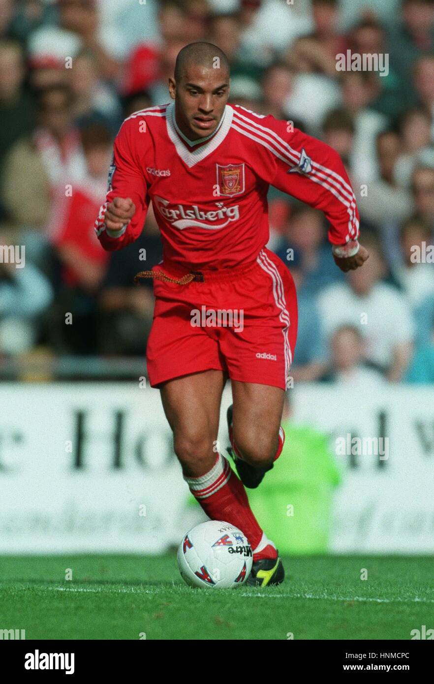 STAN COLLYMORE LIVERPOOL 10 September 1995 Stock Photo - Alamy