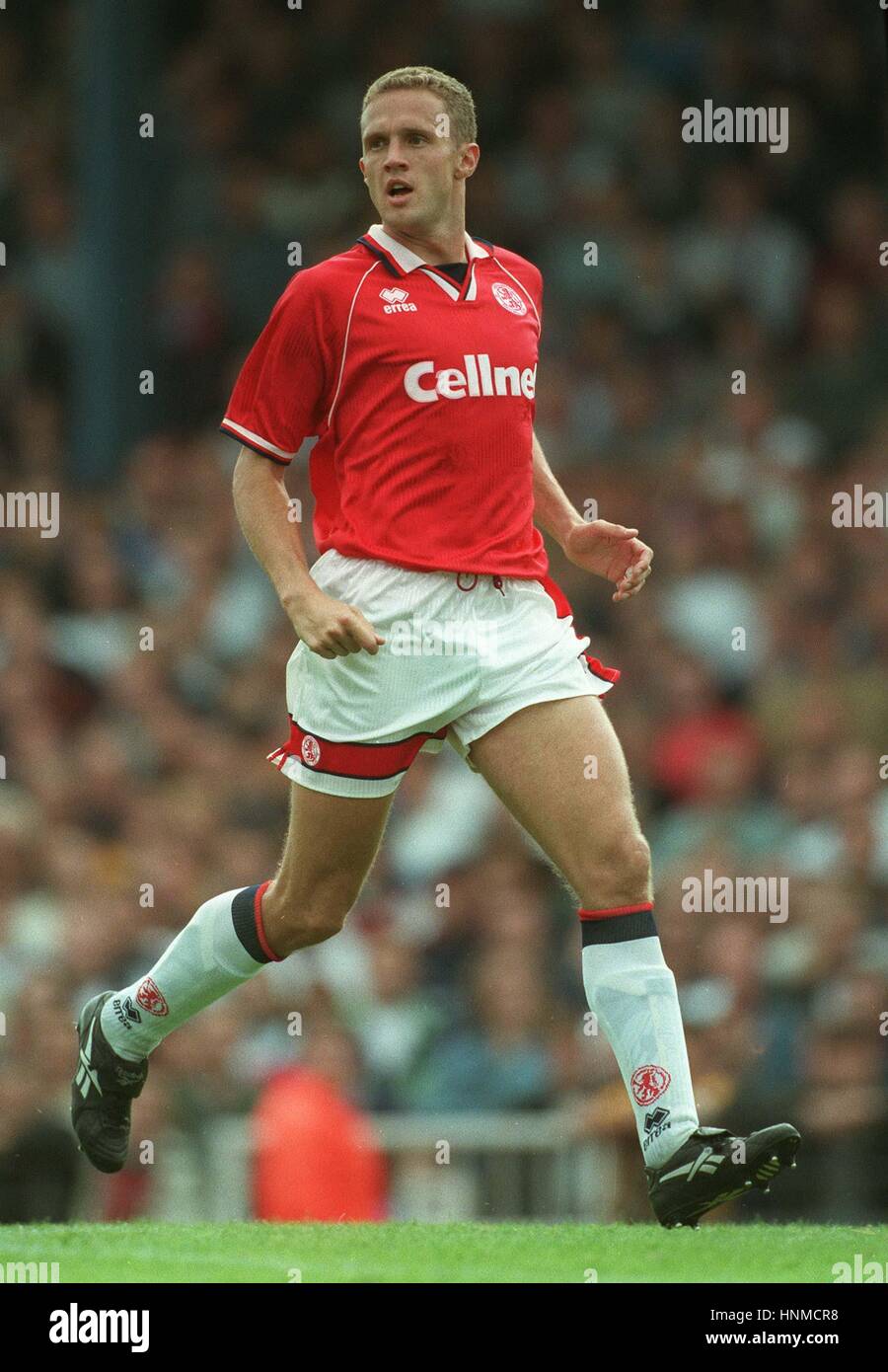 STEVE VICKERS MIDDLESBROUGH FC 11 September 1995 Stock Photo - Alamy