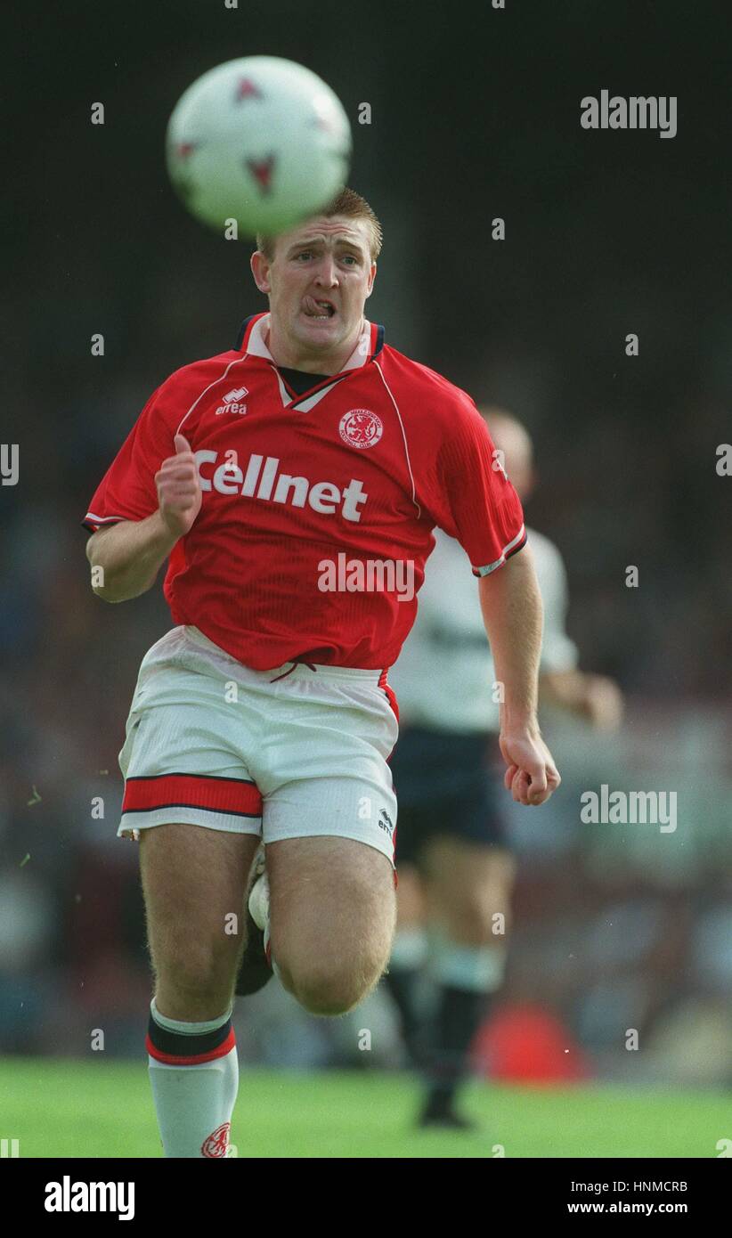 JAMIE POLLOCK MIDDLESBROUGH FC 11 September 1995 Stock Photo - Alamy