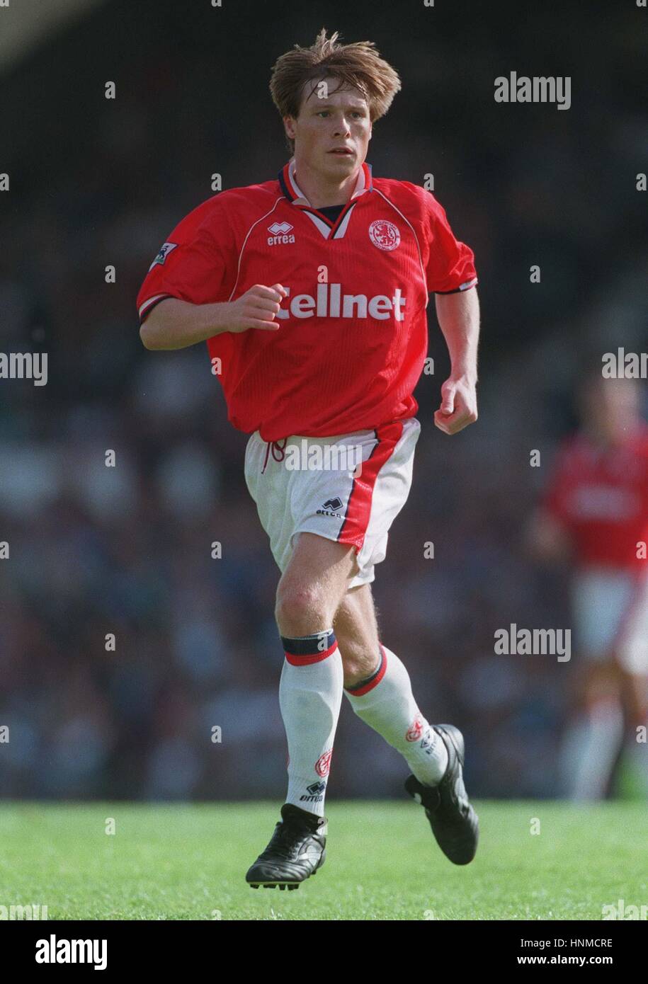 NICK BARMBY MIDDLESBROUGH FC 11 September 1995 Stock Photo - Alamy