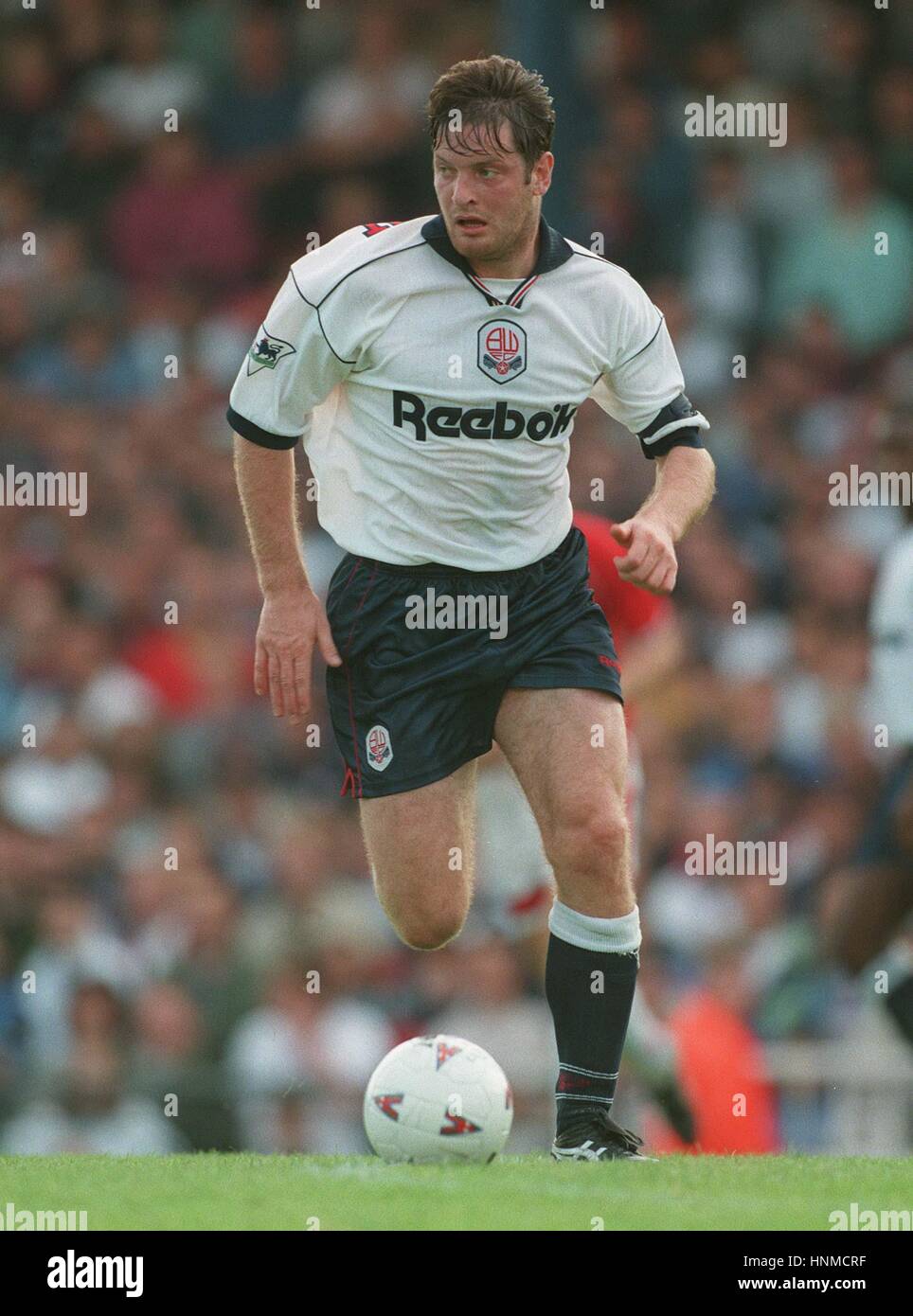 GERRY TAGGART BOLTON WANDERERS FC 11 September 1995 Stock Photo - Alamy