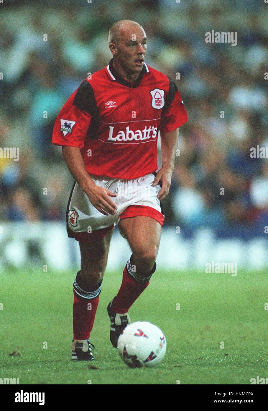 STEVE STONE NOTTINGHAM FOREST FC 12 September 1995 Stock Photo - Alamy