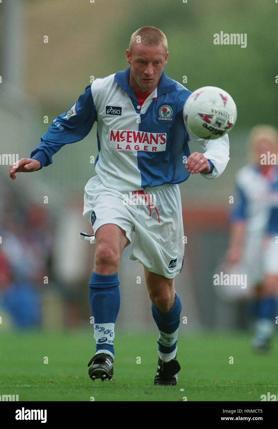 DAVID BATTY BLACKBURN ROVERS FC 12 September 1995 Stock Photo - Alamy