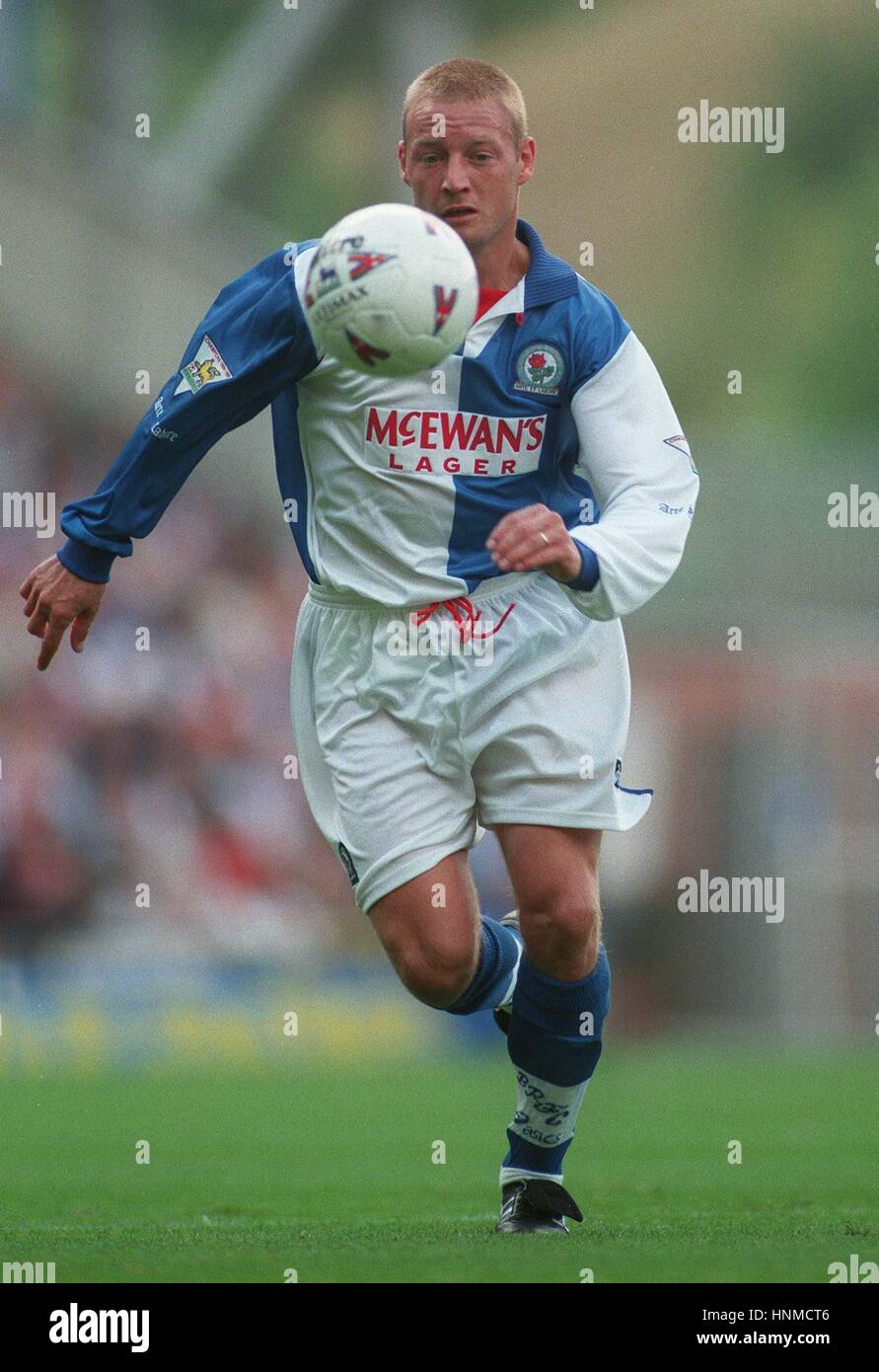 DAVID BATTY BLACKBURN ROVERS FC 12 September 1995 Stock Photo - Alamy