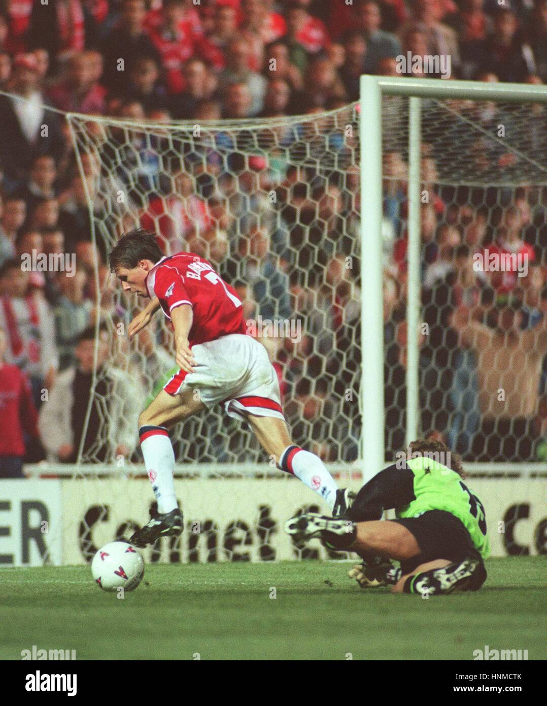 DAVE BEASANT & NICK BARMBY BORO V SOUTHAMPTON 13 September 1995 Stock ...