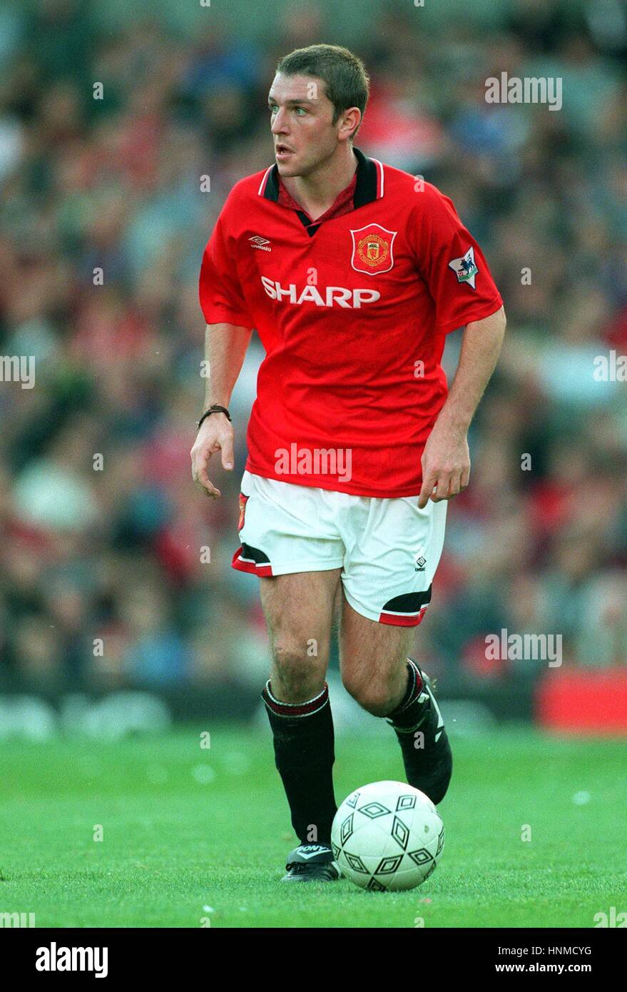 LEE SHARPE MANCHESTER UNITED FC 02 October 1995 Stock Photo - Alamy