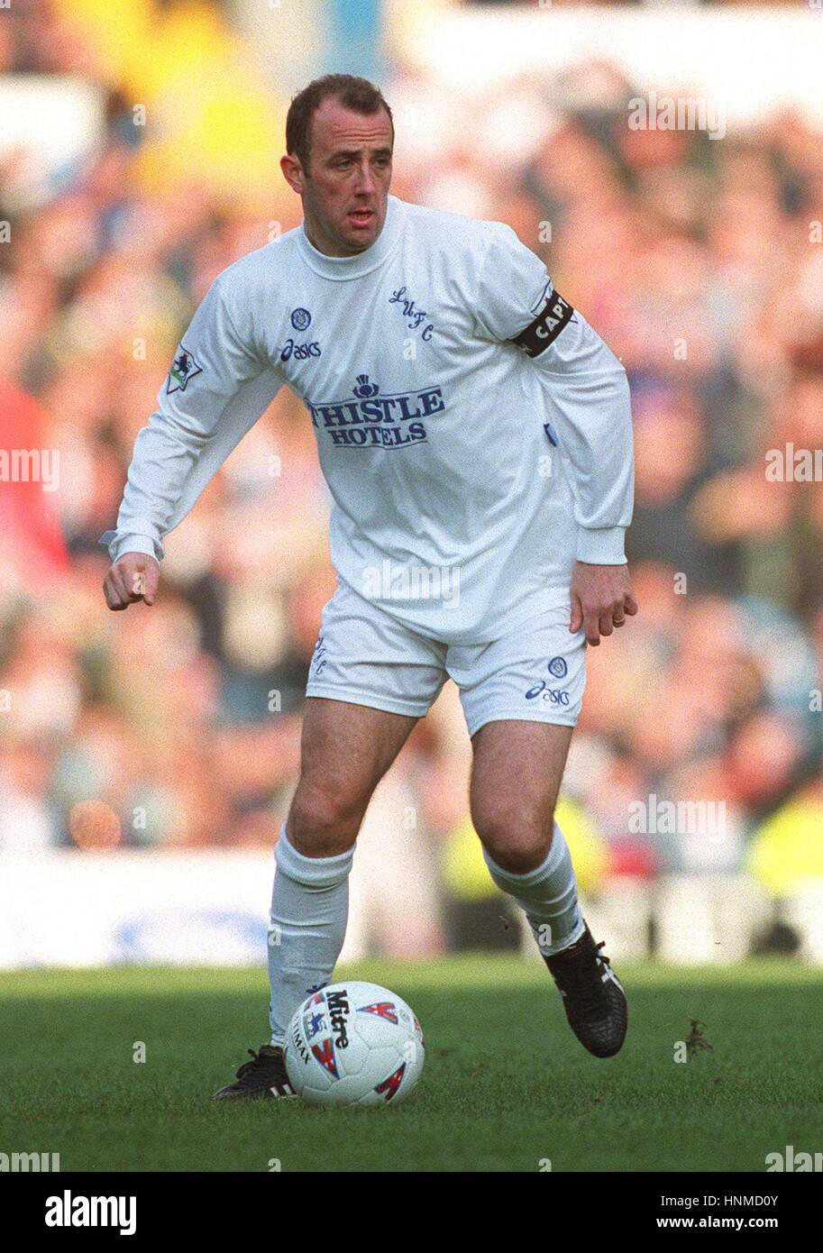GARY MCALLISTER LEEDS UNITED FC 28 December 1995 Stock Photo - Alamy