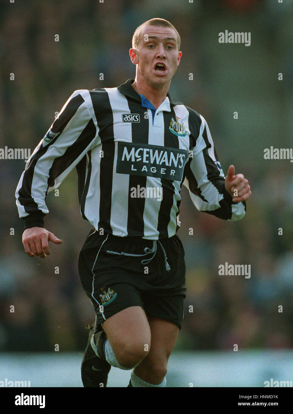 LEE CLARK NEWCASTLE UNITED FC 03 January 1995 Stock Photo - Alamy