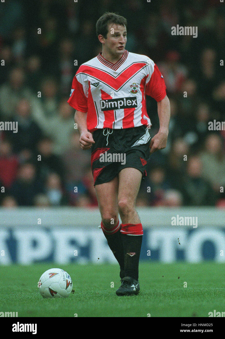 RICHARD HALL SOUTHAMPTON FC 05 January 1995 Stock Photo - Alamy