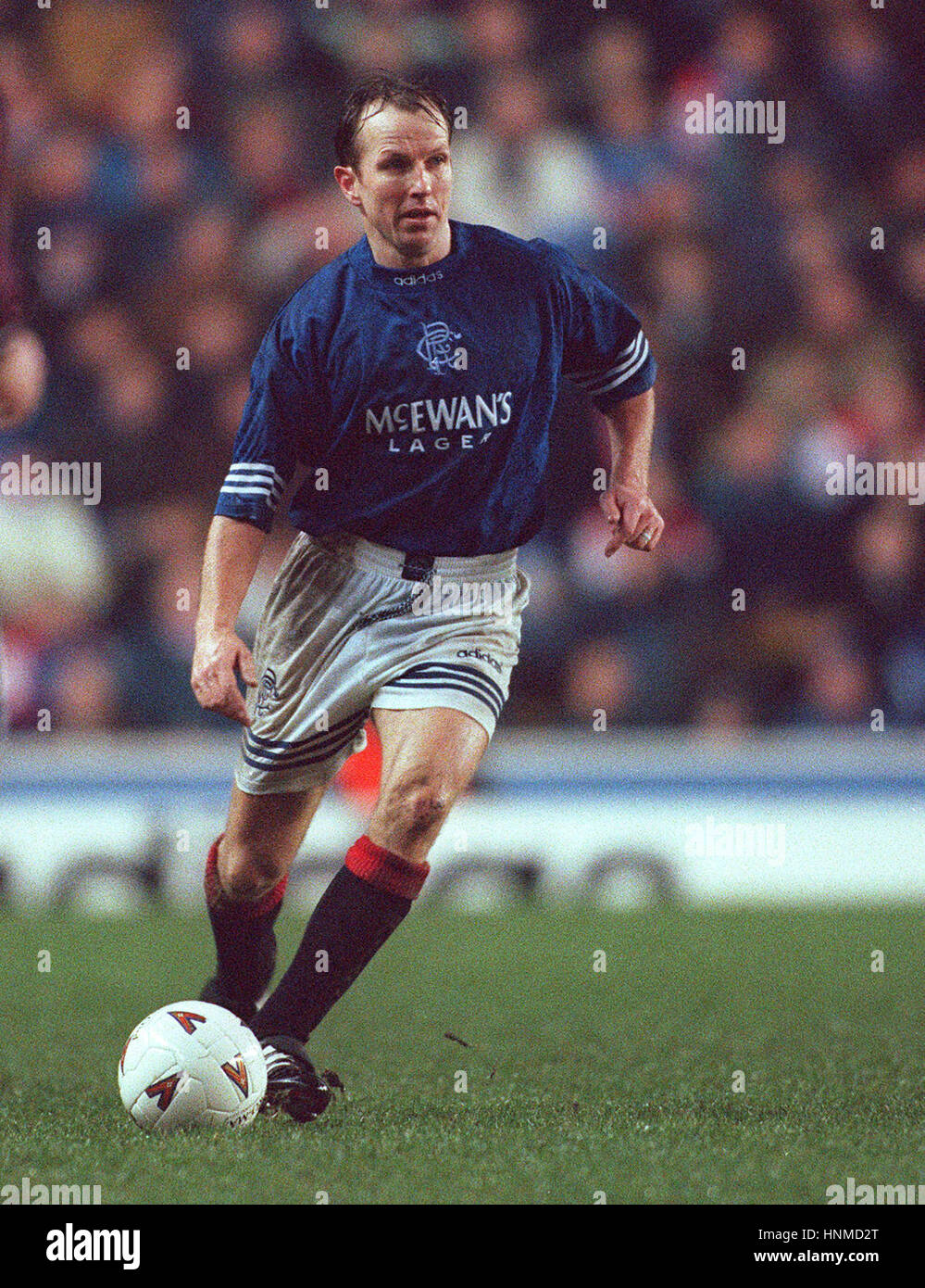 TREVOR STEVEN GLASGOW RANGERS FC 23 January 1995 Stock Photo - Alamy