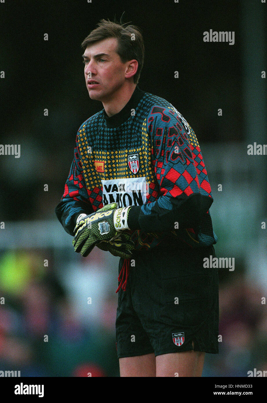 ALEC CHAMBERLAIN SUNDERLAND FC 30 January 1995 Stock Photo - Alamy