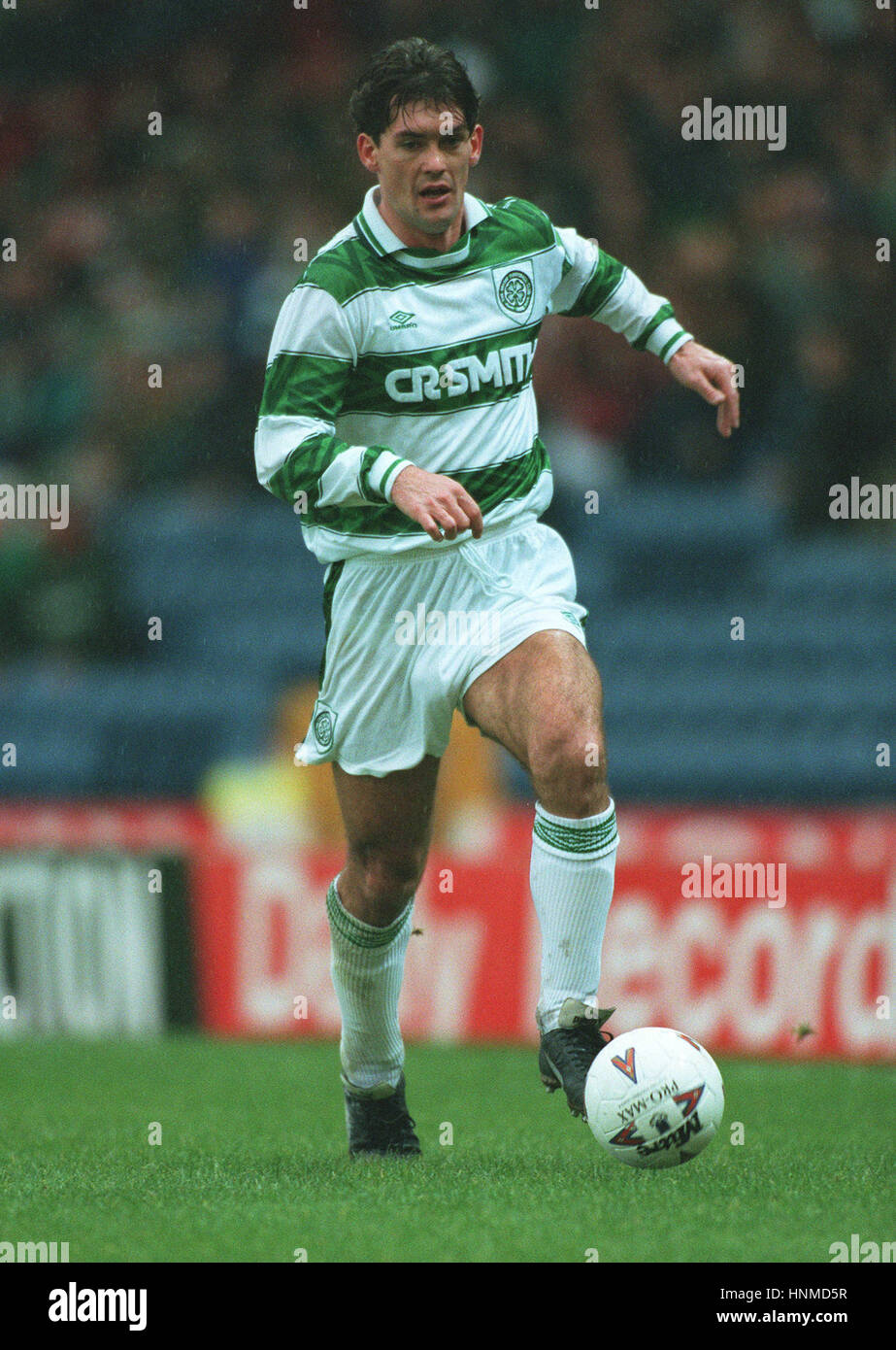 WILLIE FALCONER GLASGOW CELTIC FC 23 February 1995 Stock Photo - Alamy