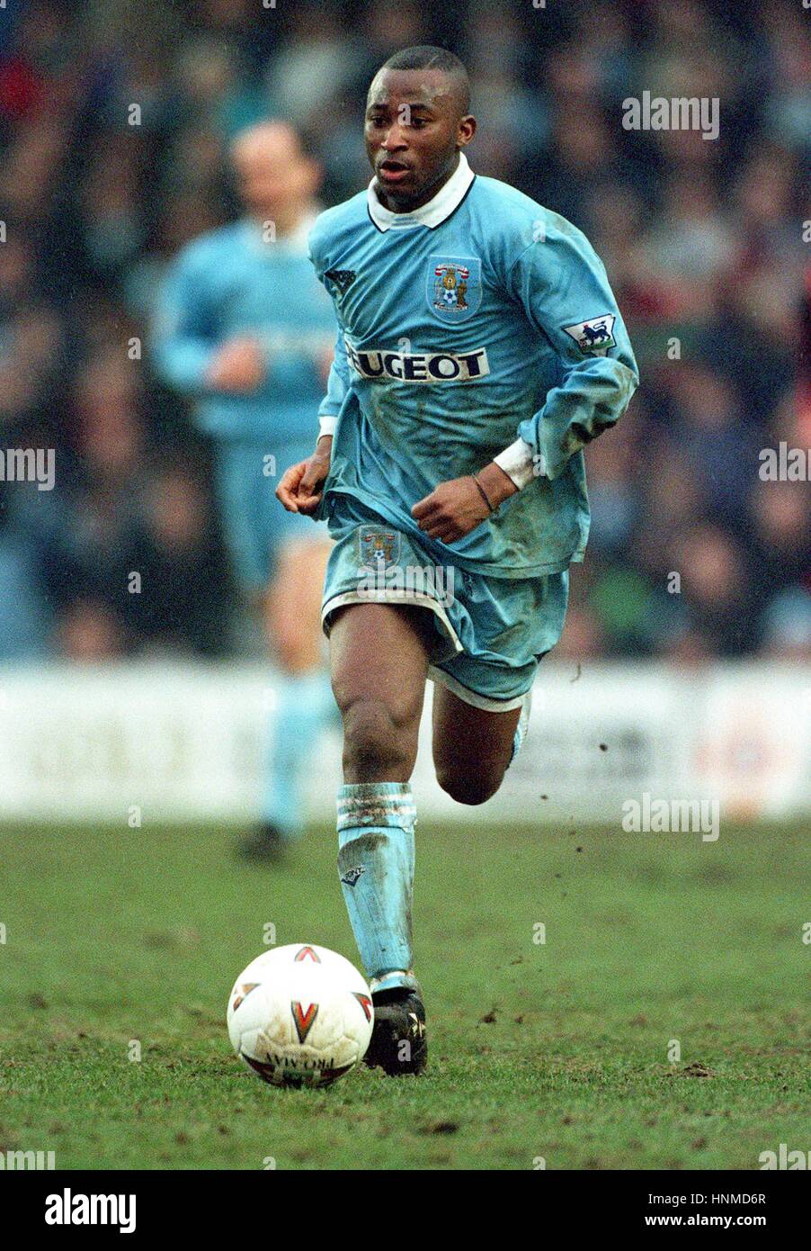 PETER NDLOVU COVENTRY CITY FC 14 March 1995 Stock Photo - Alamy
