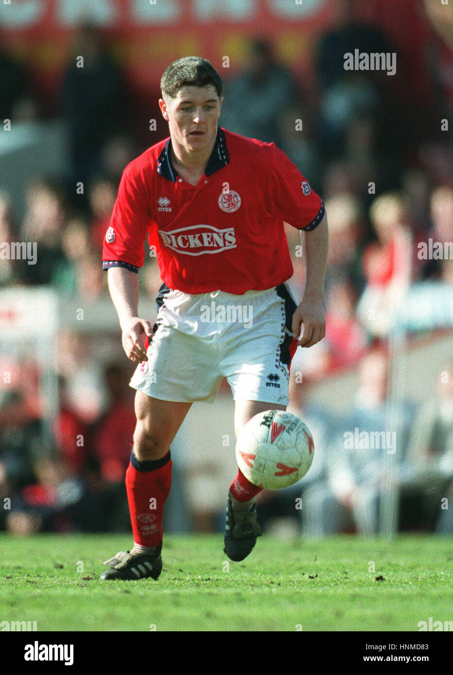 GRAHAM KAVANAGH MIDDLESBROUGH FC 10 April 1995 Stock Photo - Alamy