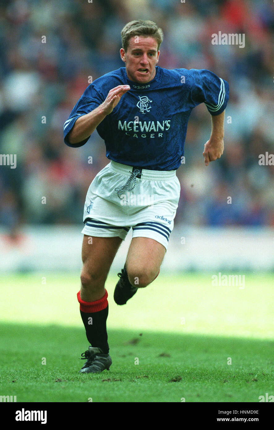 NEIL CALDWELL GLASGOW RANGERS FC 16 May 1995 Stock Photo - Alamy