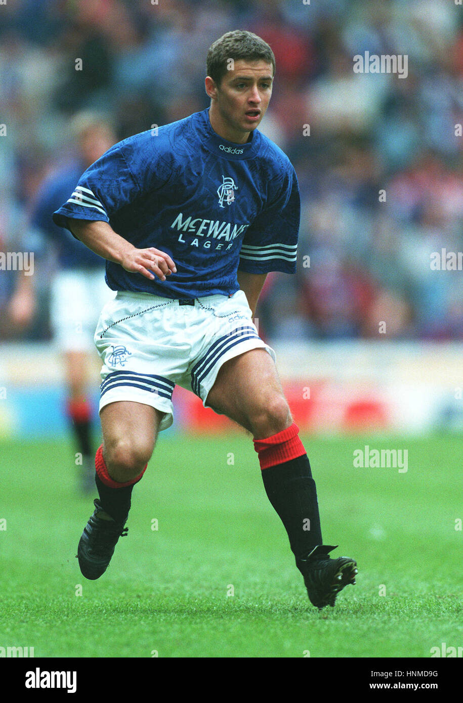 PAUL MCKNIGHT GLASGOW RANGERS FC 16 May 1995 Stock Photo - Alamy