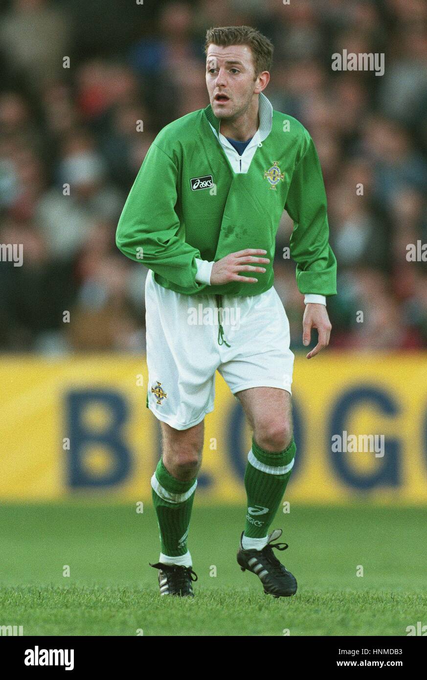 KEITH ROWLAND NORTHERN IRELAND & WEST HAM 19 June 1995 Stock Photo - Alamy