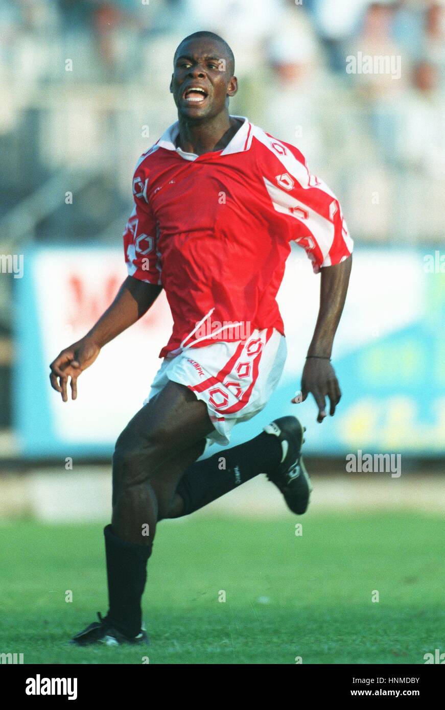 DA SILVA ANGOLA U21 & ASA 20 June 1995 Stock Photo - Alamy