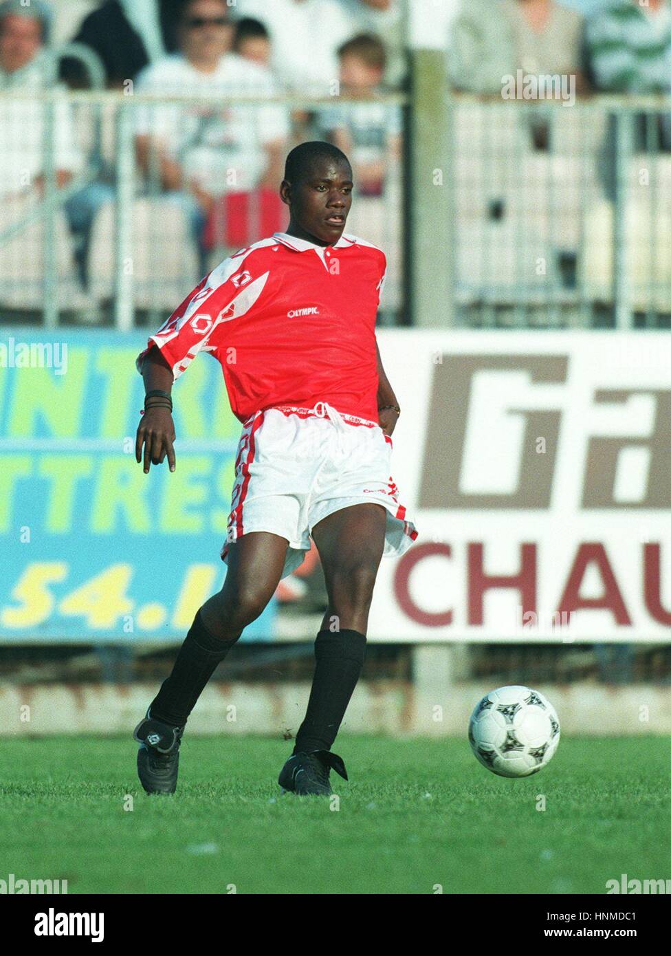 DA SILVA ANGOLA U21 & ASA 20 June 1995 Stock Photo - Alamy