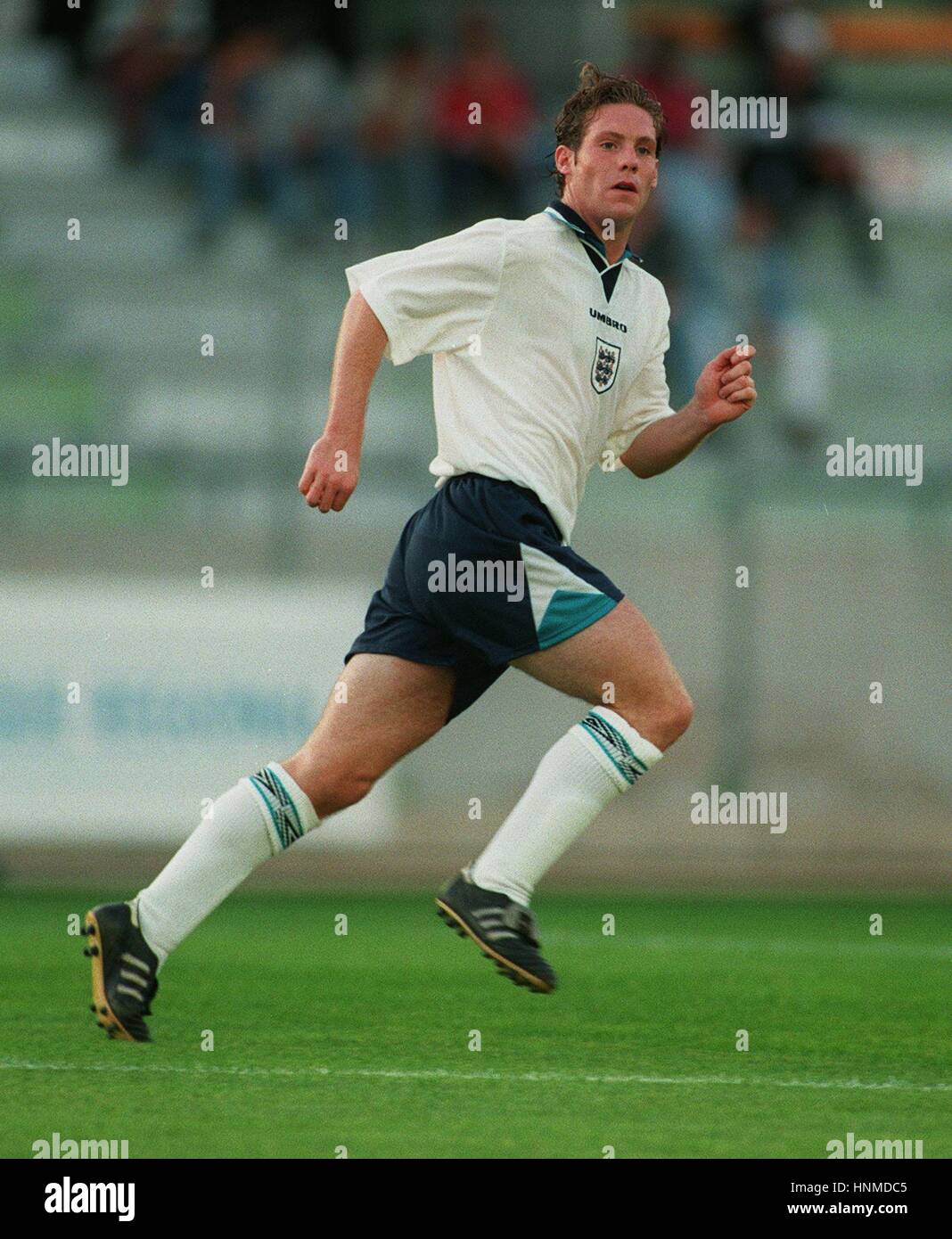 DANNY HILL ENGLAND U21 & SPURS 11 July 1995 Stock Photo - Alamy