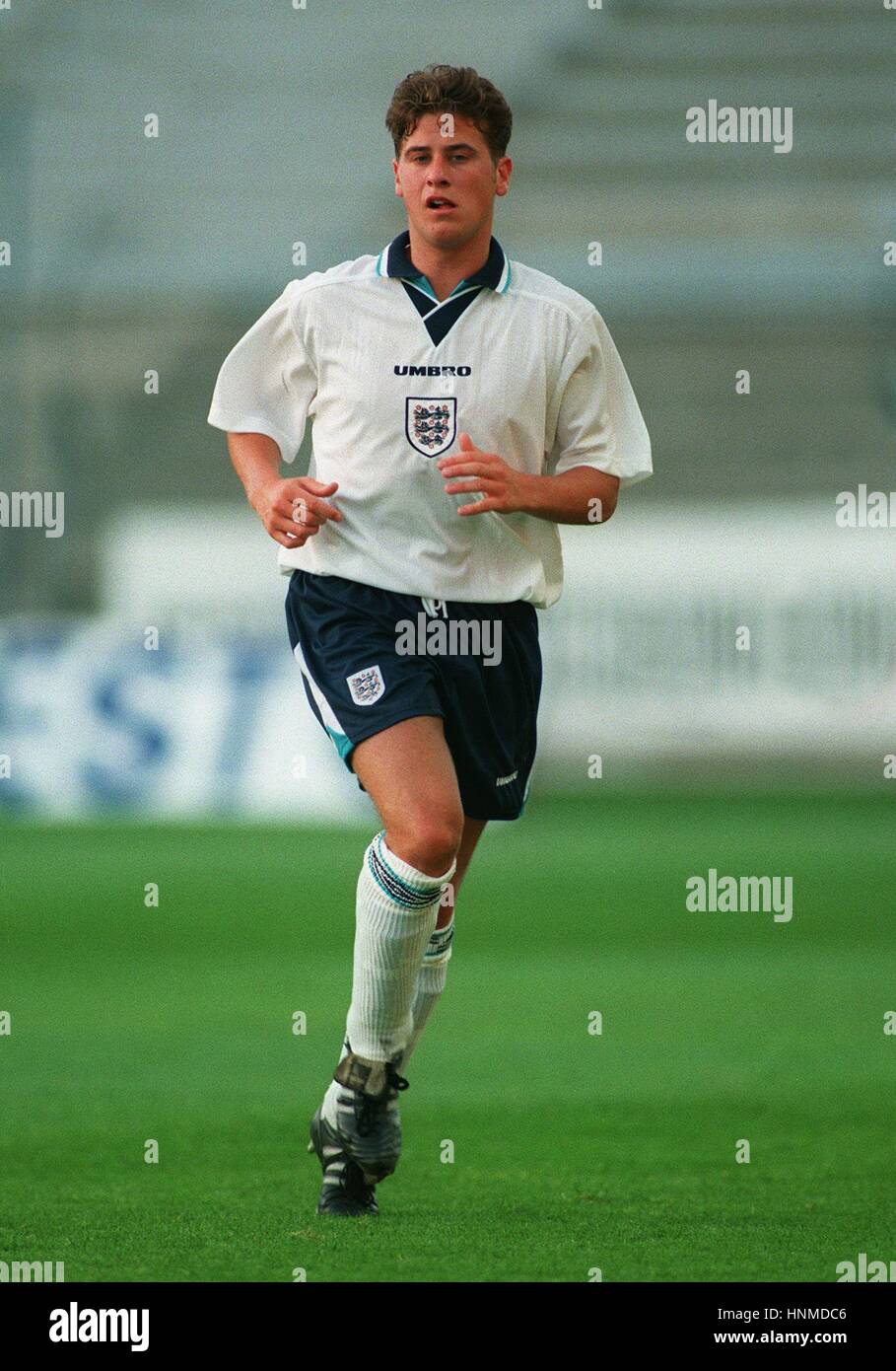 GARY CROFT ENGLAND U21 & GRIMSBY TOWN FC 20 June 1995 Stock Photo - Alamy
