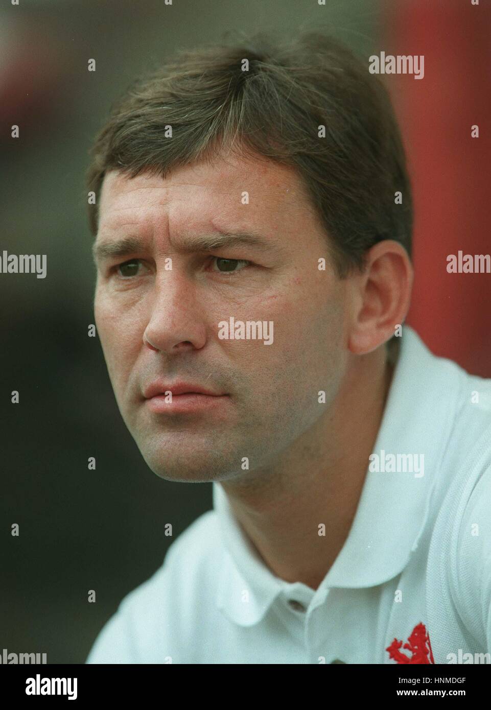 BRYAN ROBSON MIDDLESBROUGH FC MANAGER 14 August 1995 Stock Photo - Alamy