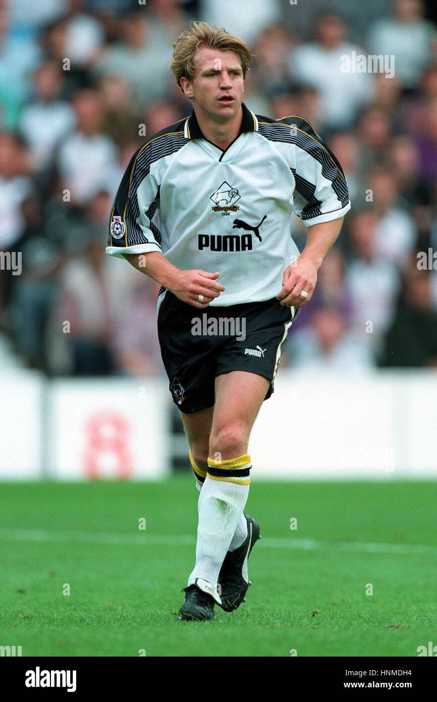 MARCO GABBIADINI DERBY COUNTY FC 14 August 1995 Stock Photo - Alamy