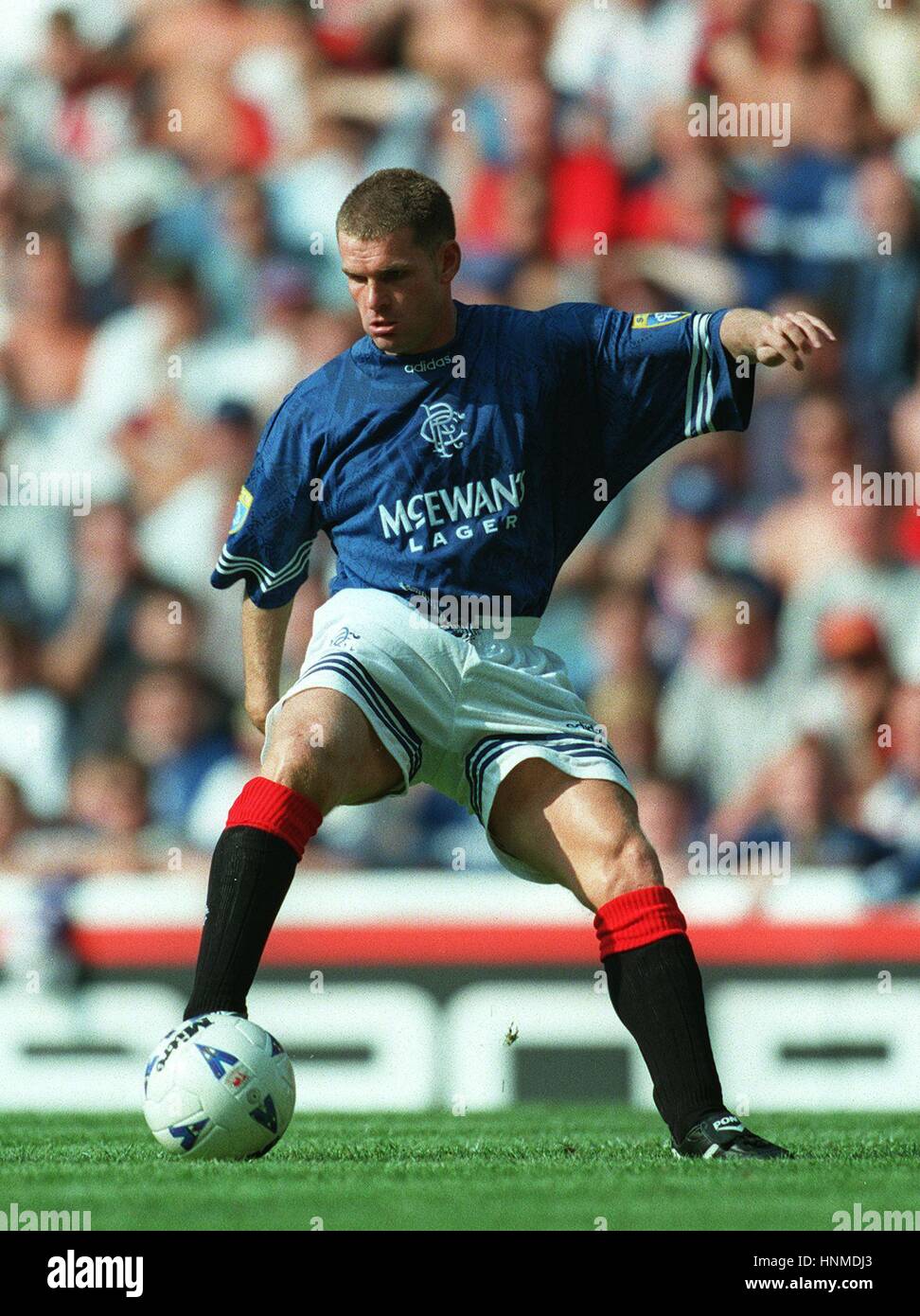 IAN DURRANT GLASGOW RANGERS FC 21 August 1995 Stock Photo - Alamy