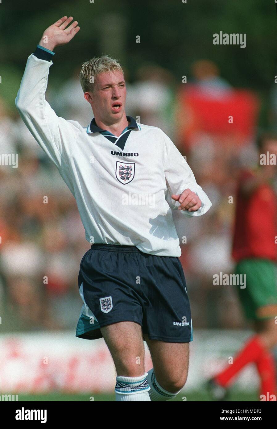 ROBBIE FOWLER ENGLAND U21 & LIVERPOOL FC 05 September 1995 Stock Photo ...