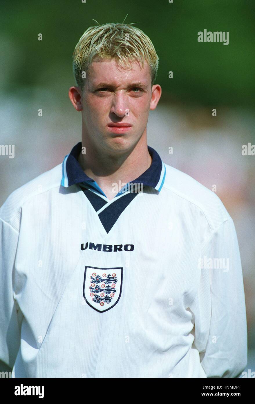 ROBBIE FOWLER ENGLAND U21 & LIVERPOOL FC 05 September 1995 Stock Photo ...