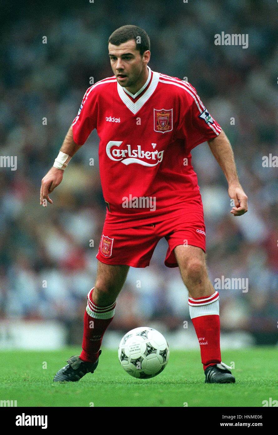 STEVE HARKNESS LIVERPOOL FC 28 September 1995 Stock Photo - Alamy