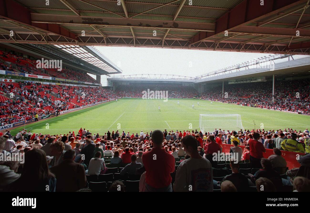 ANFIELD MERSEYSIDE LIVERPOOL FOOTBALL GROUND 28 September 1995 Stock ...