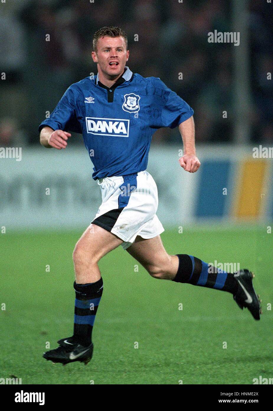 GRAHAM STUART EVERTON FC 06 November 1995 Stock Photo - Alamy