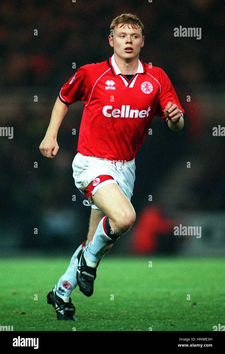 PHIL STAMP MIDDLESBROUGH FC 22 November 1995 Stock Photo - Alamy